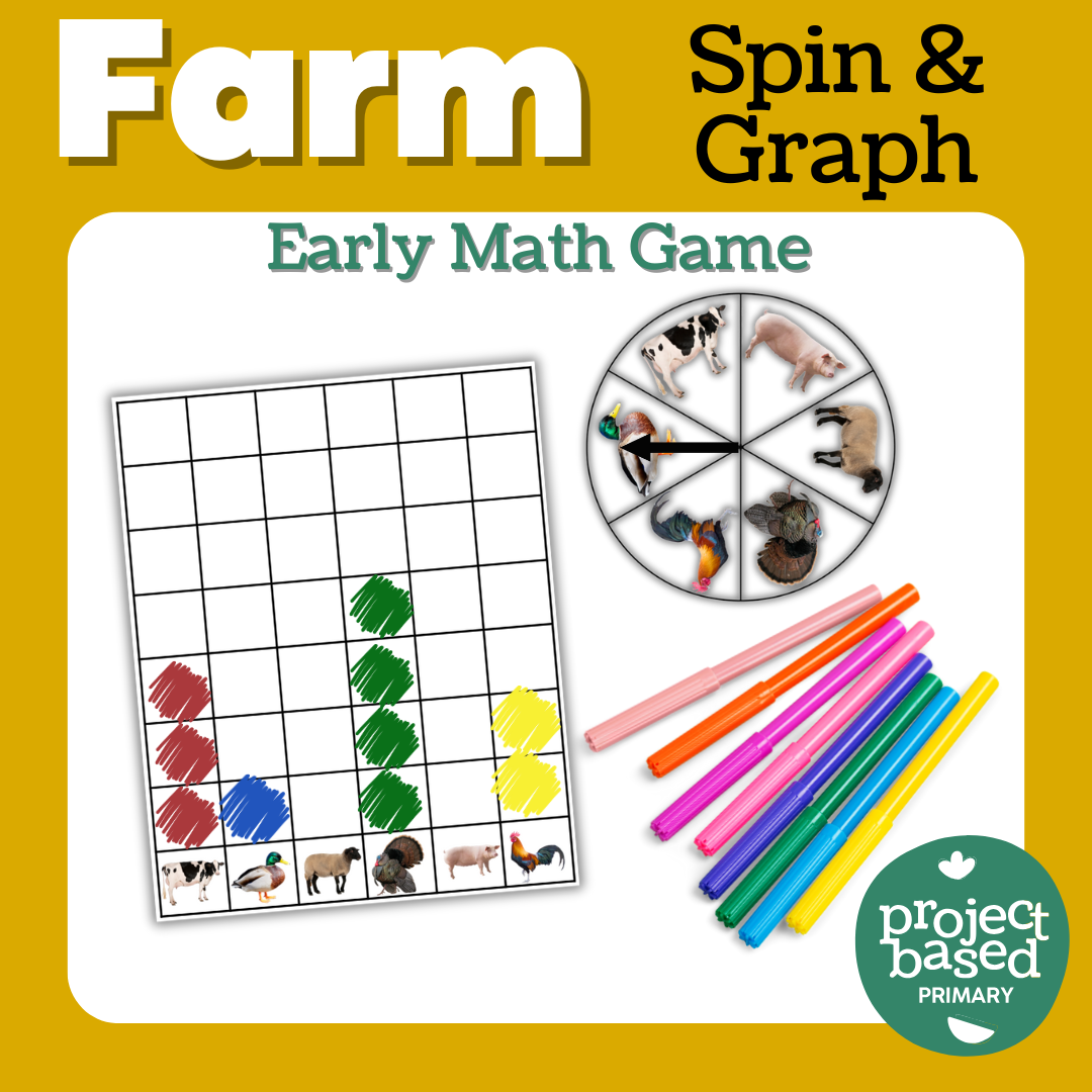 Farm Spin & Graph – Project Based Primary