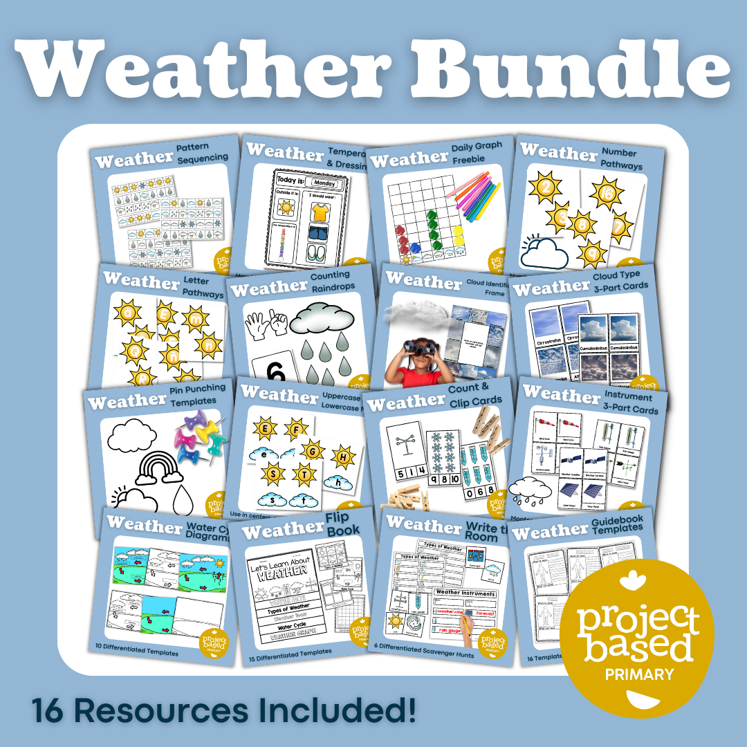 Weather Bundle – Project Based Primary