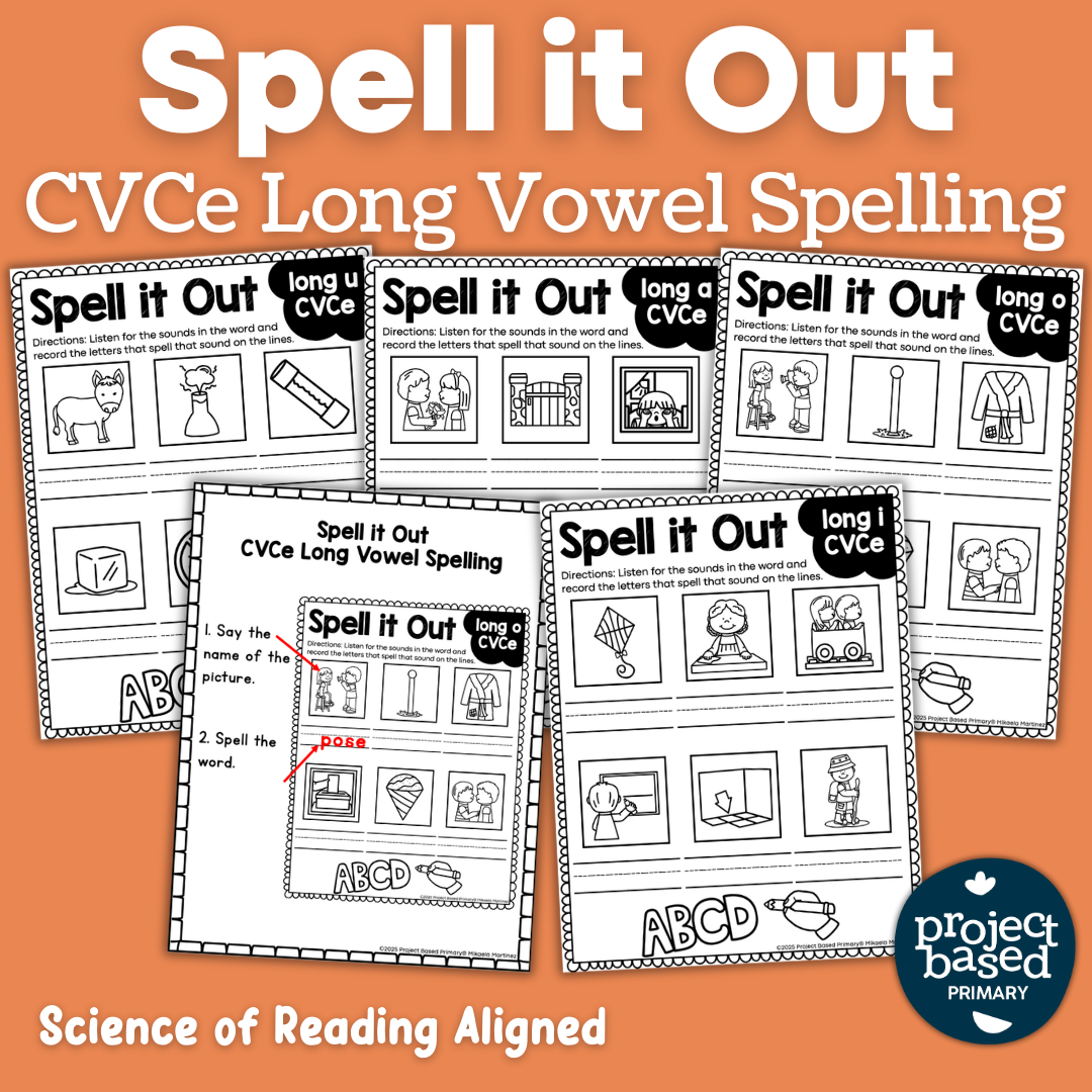 Blends Spelling No Prep Pack – Project Based Primary