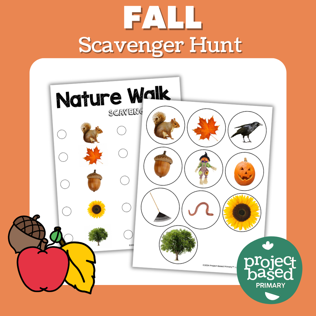Fall Scavenger Hunt – Project Based Primary