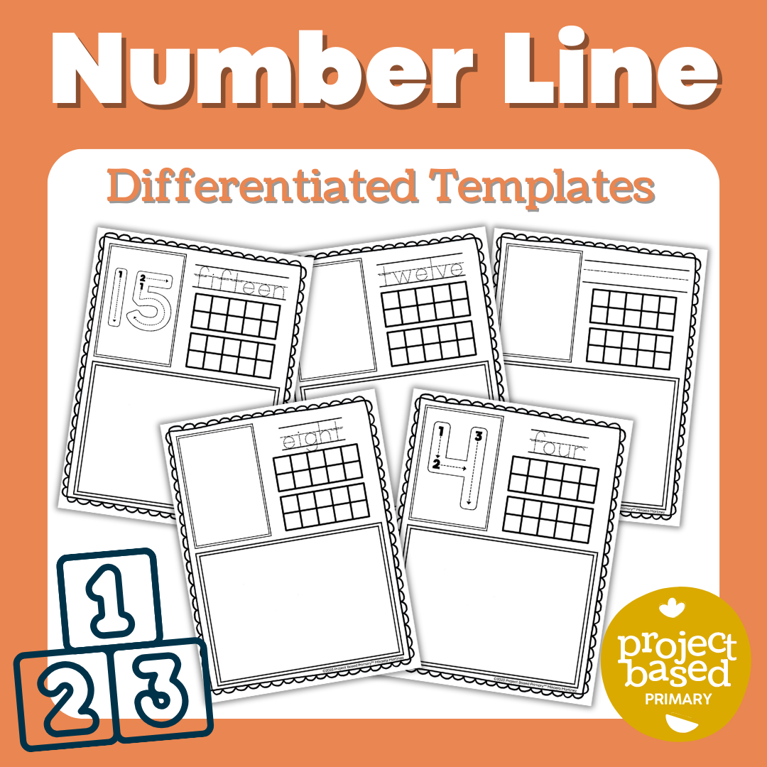 Student Created Number Line – Project Based Primary