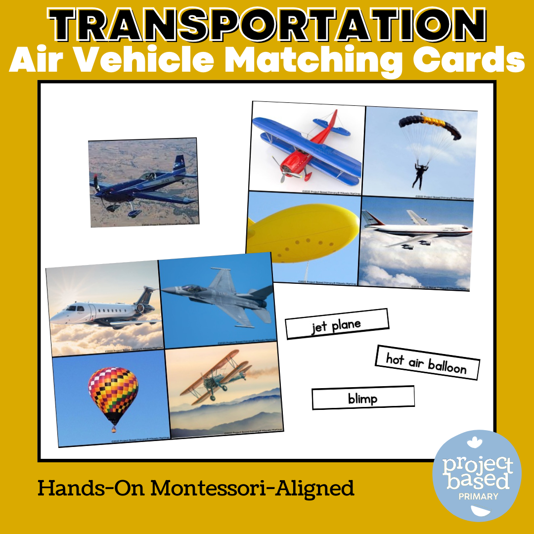 Air Vehicle Matching Cards – Project Based Primary