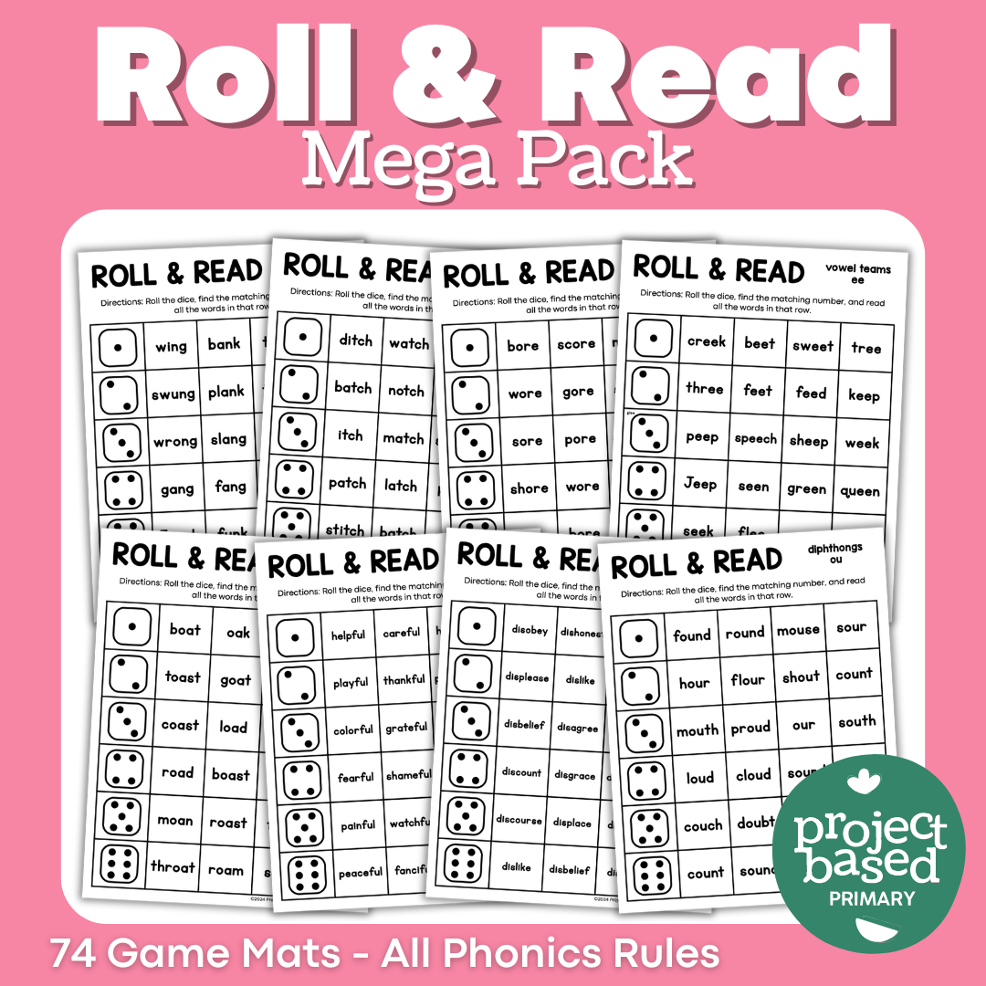 Roll and Read Mega Pack – Project Based Primary