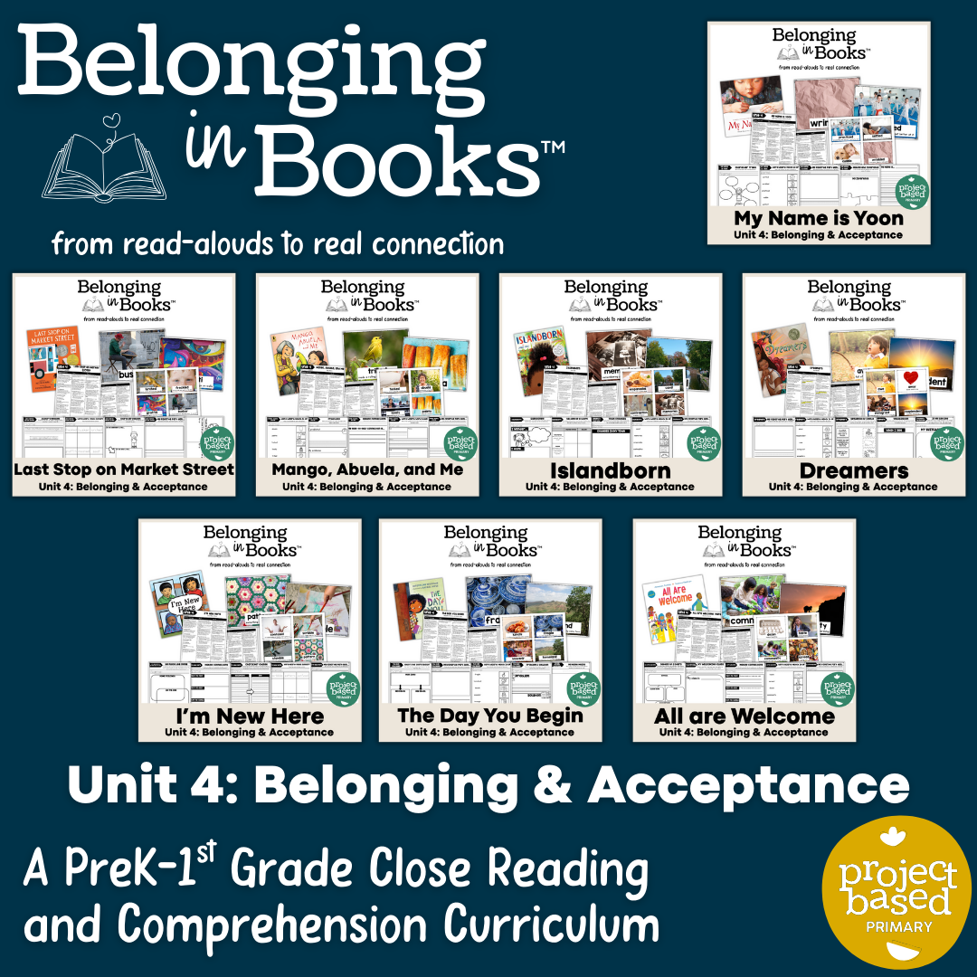Unit 4: Belonging and Acceptance Belonging in Books™ Bundle – Project ...