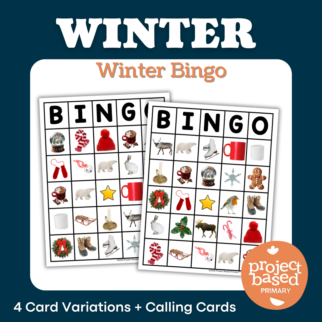Winter Themed Bingo – Project Based Primary