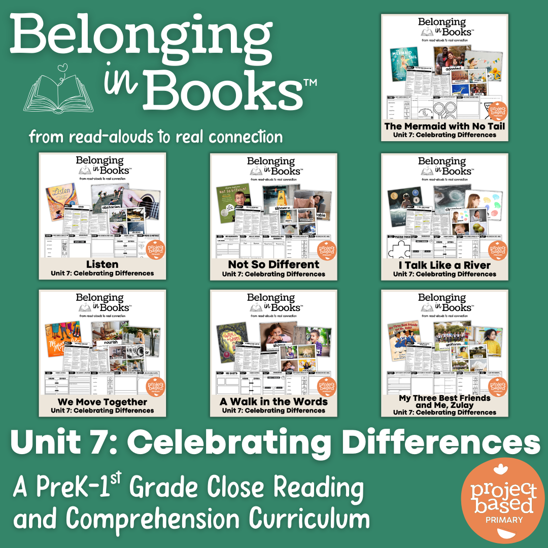 Unit 7: Celebrating Differences Belonging in Books™ Bundle – Project ...
