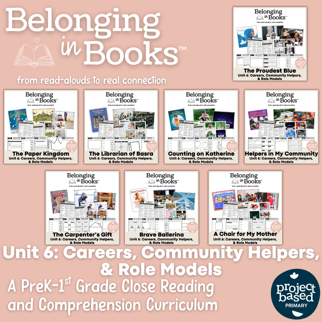 Unit 6: Careers, Community Helpers, & Role Models Belonging in Books ...